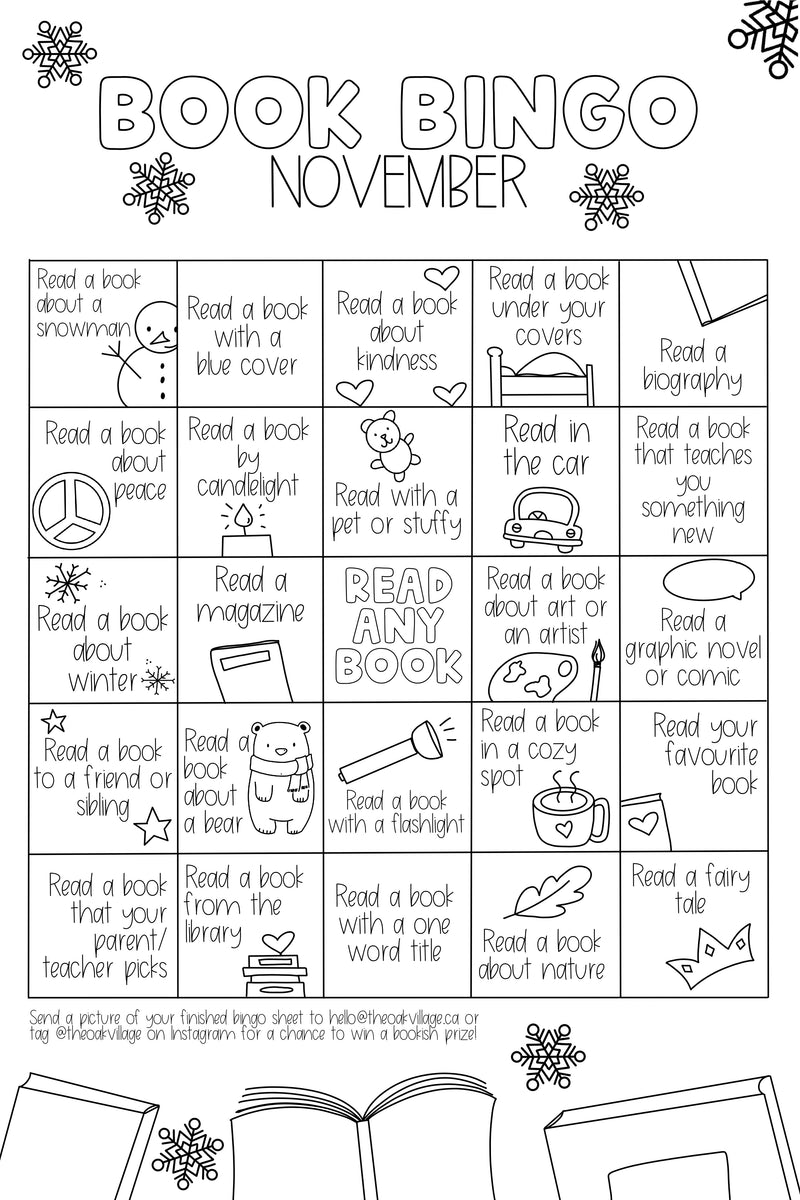 Book Bingo – From Jess