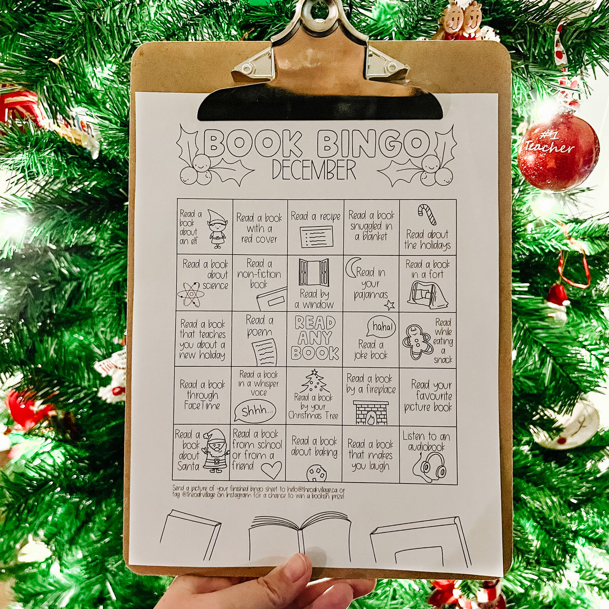December Book Bingo – From Jess